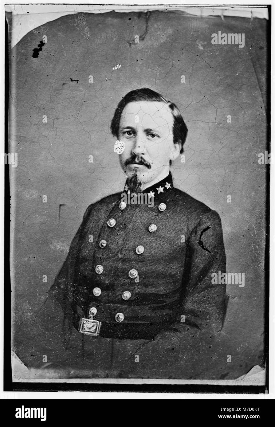 A historical portrait of General B.T. Johnson, Colonel of the 1st ...