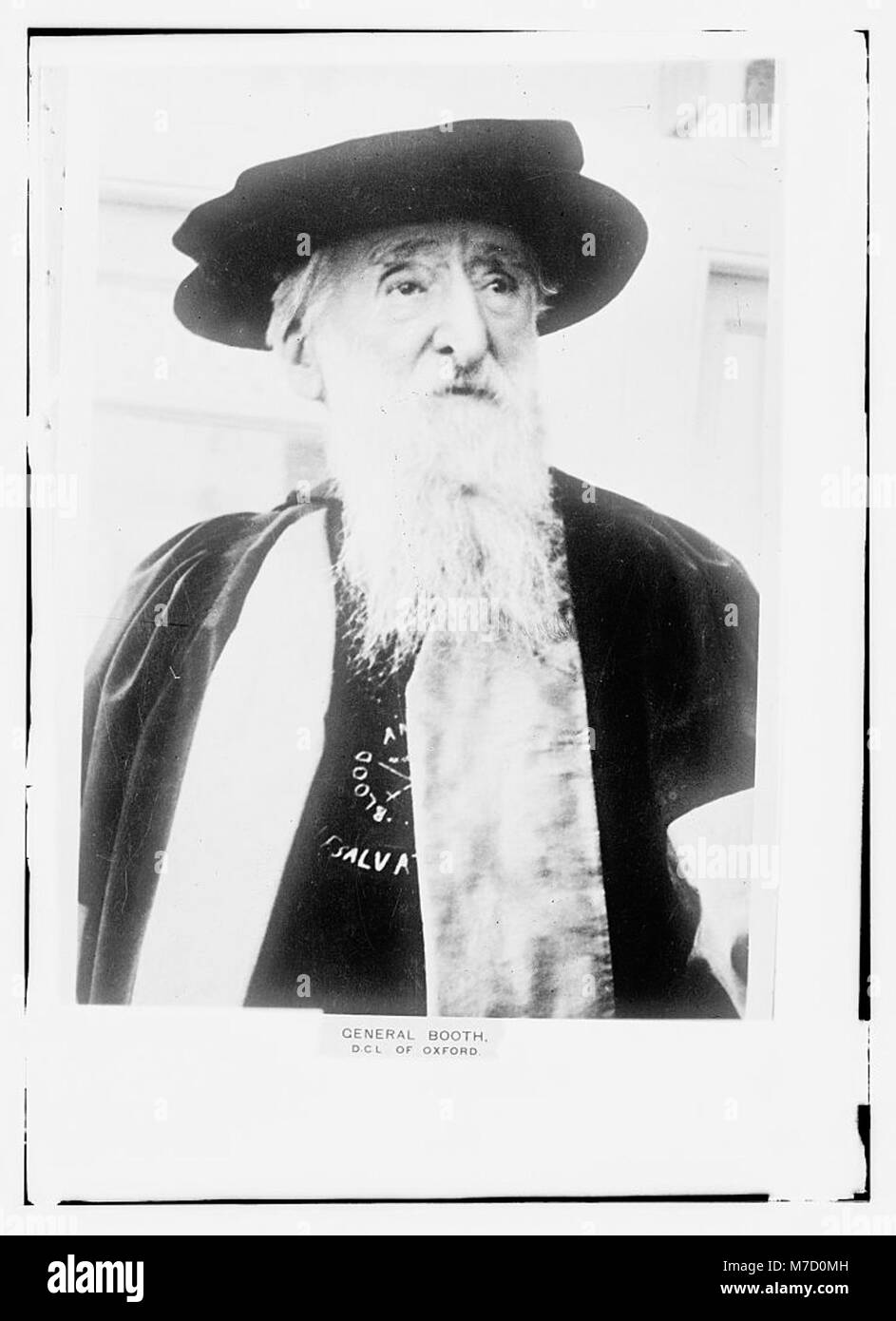 General William Booth, the founder of the Salvation Army, awarded an ...