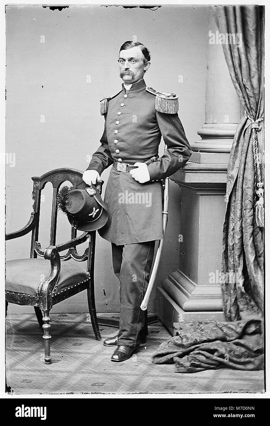 A historical image of General Charles Griffin, shown in his earlier ...