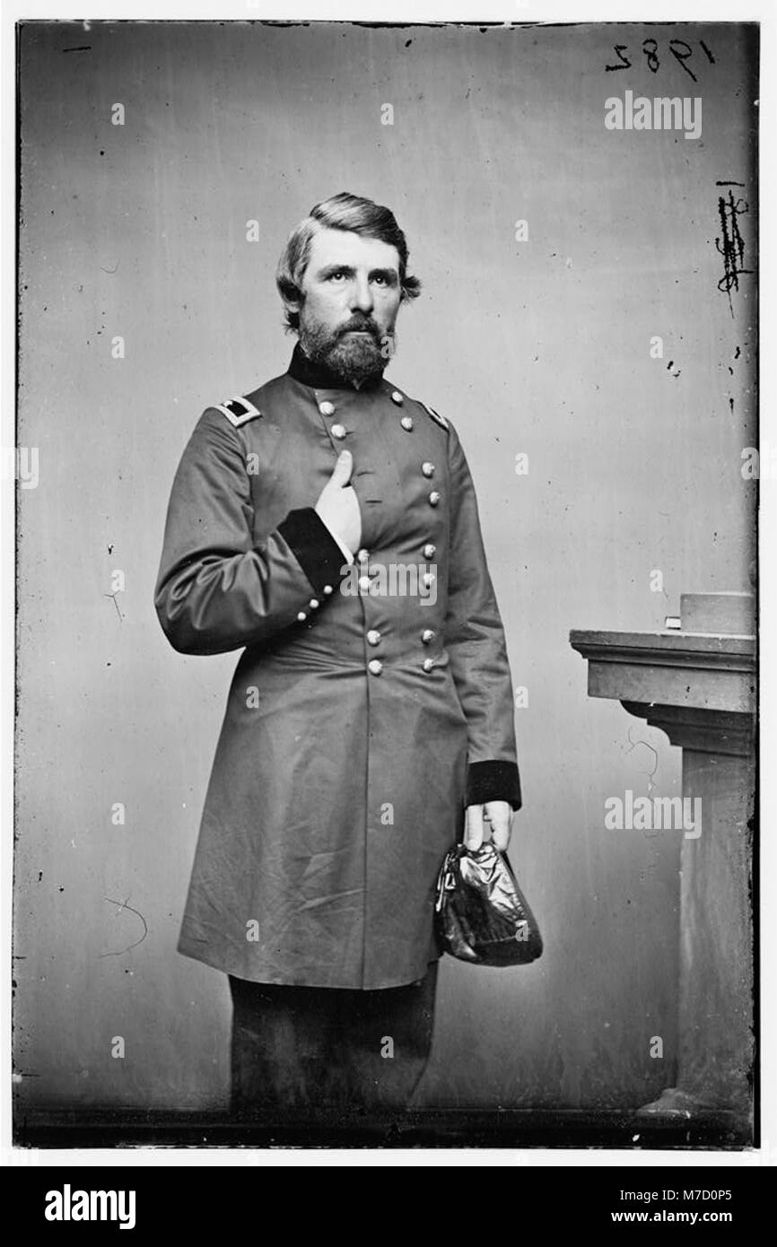 A portrait of General Charles Smith Hamilton, a military leader during ...