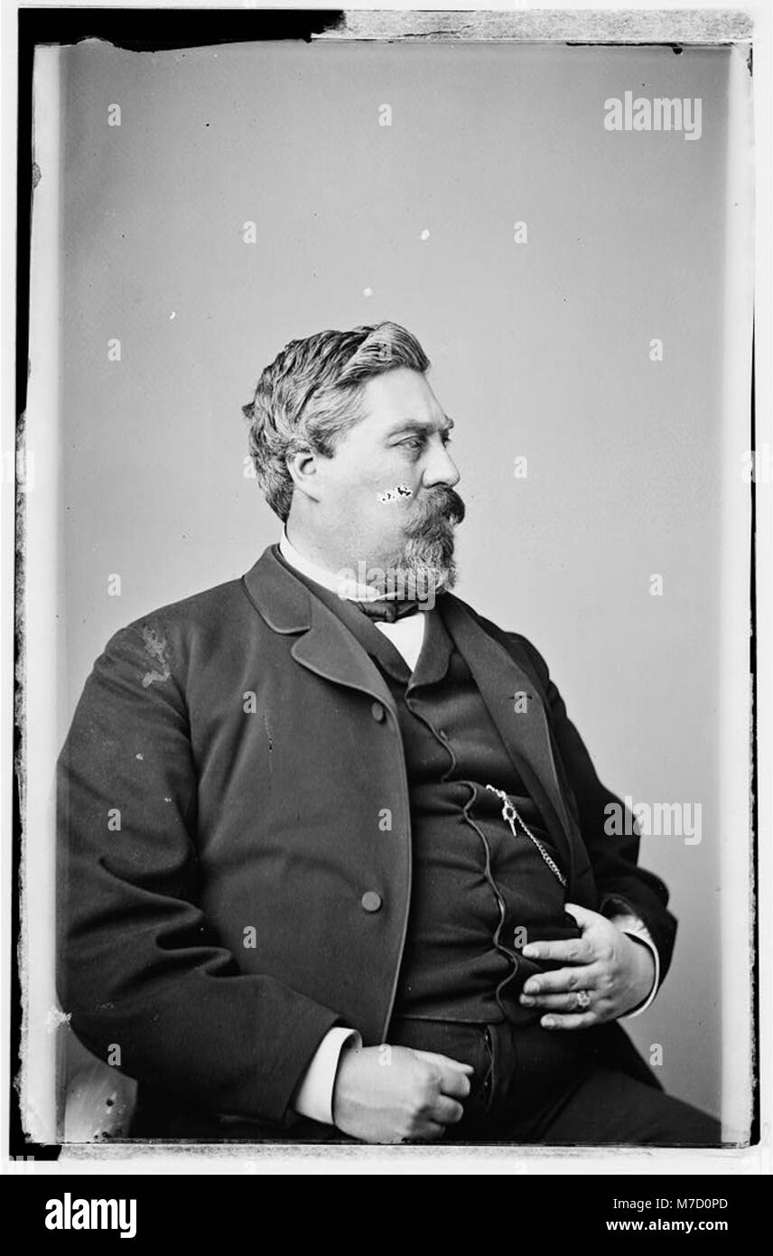 Portrait of General Delos Benet Sacket, an important figure in the U.S ...