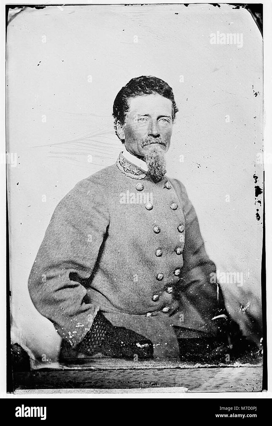 A historical photograph of General D.H. Maury, known for his role in ...