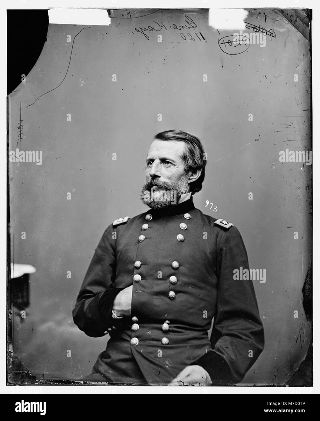 Gen. Erasmus D. Keyes, U.S.A. LOC cwpbh.03189 Stock Photo - Alamy