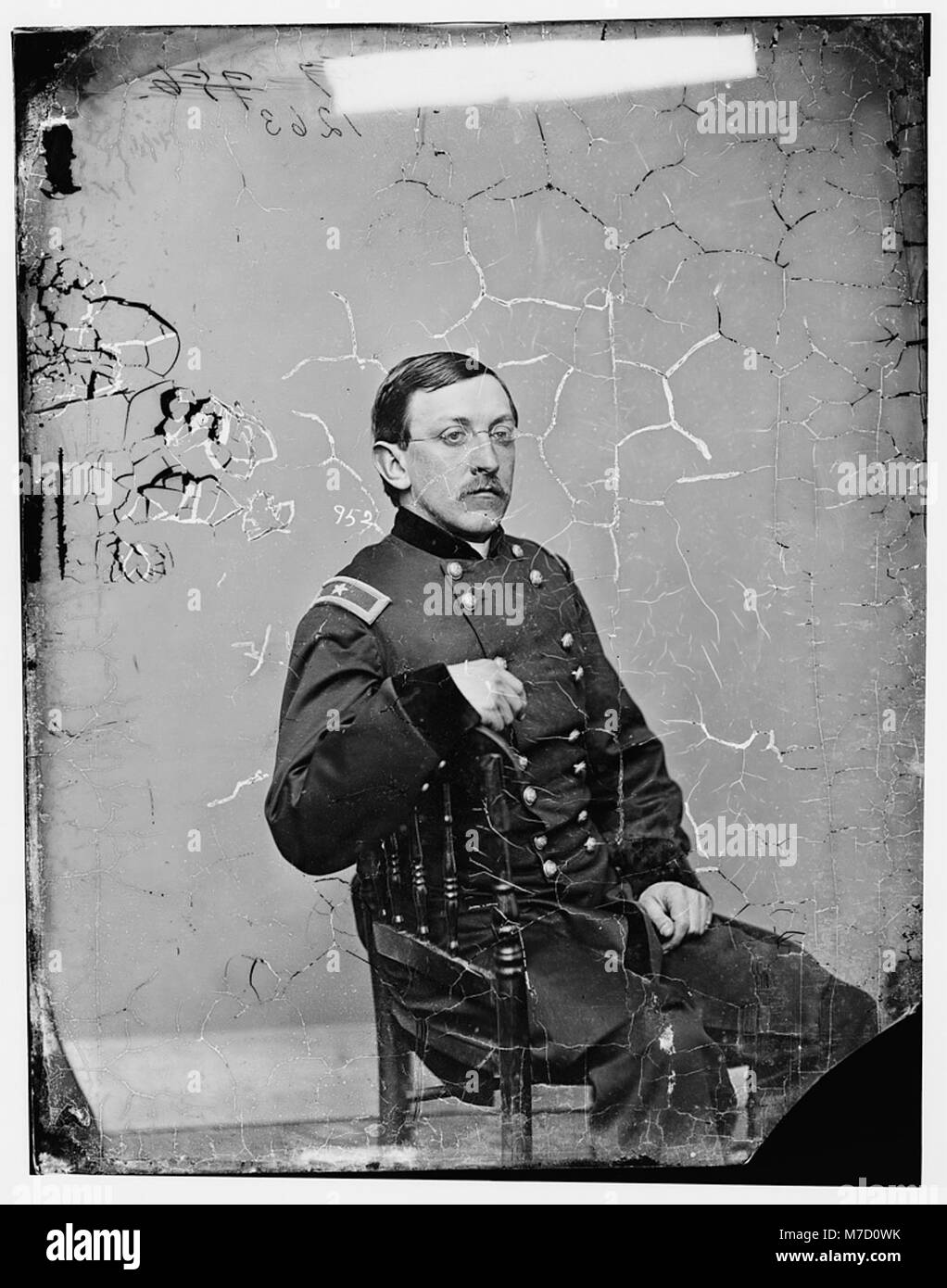 A portrait photograph of General G.H. Chapman, a U.S. Army officer ...