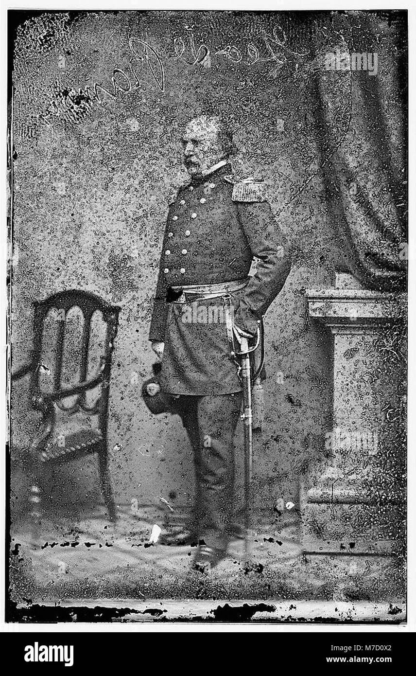 This image shows General George D. Ramsay, an important figure in the U ...