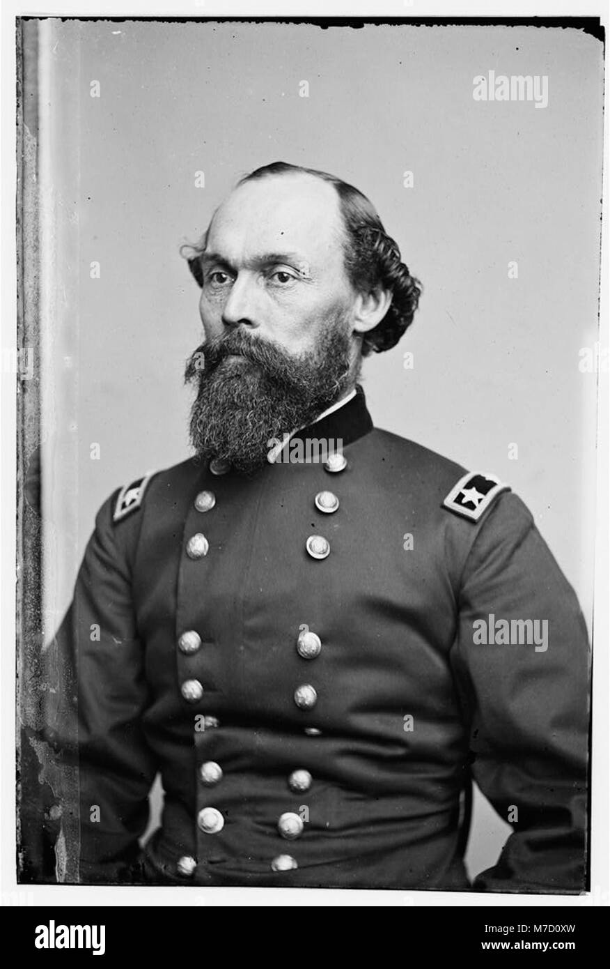 A photograph of General Gordon Granger, a Union Army officer, known for ...
