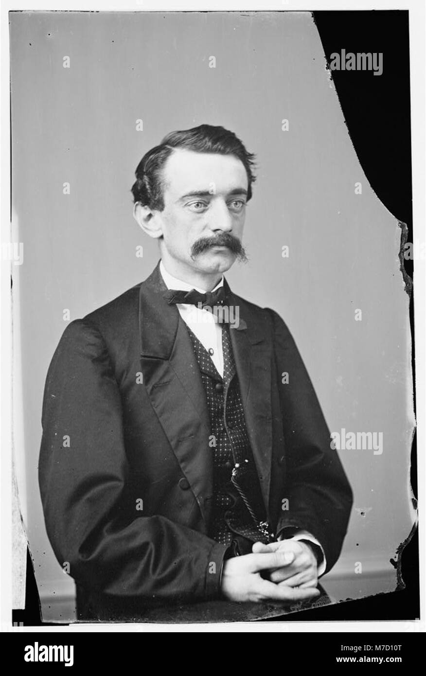 A portrait of General J.A. Foster, an officer in the United States Army ...