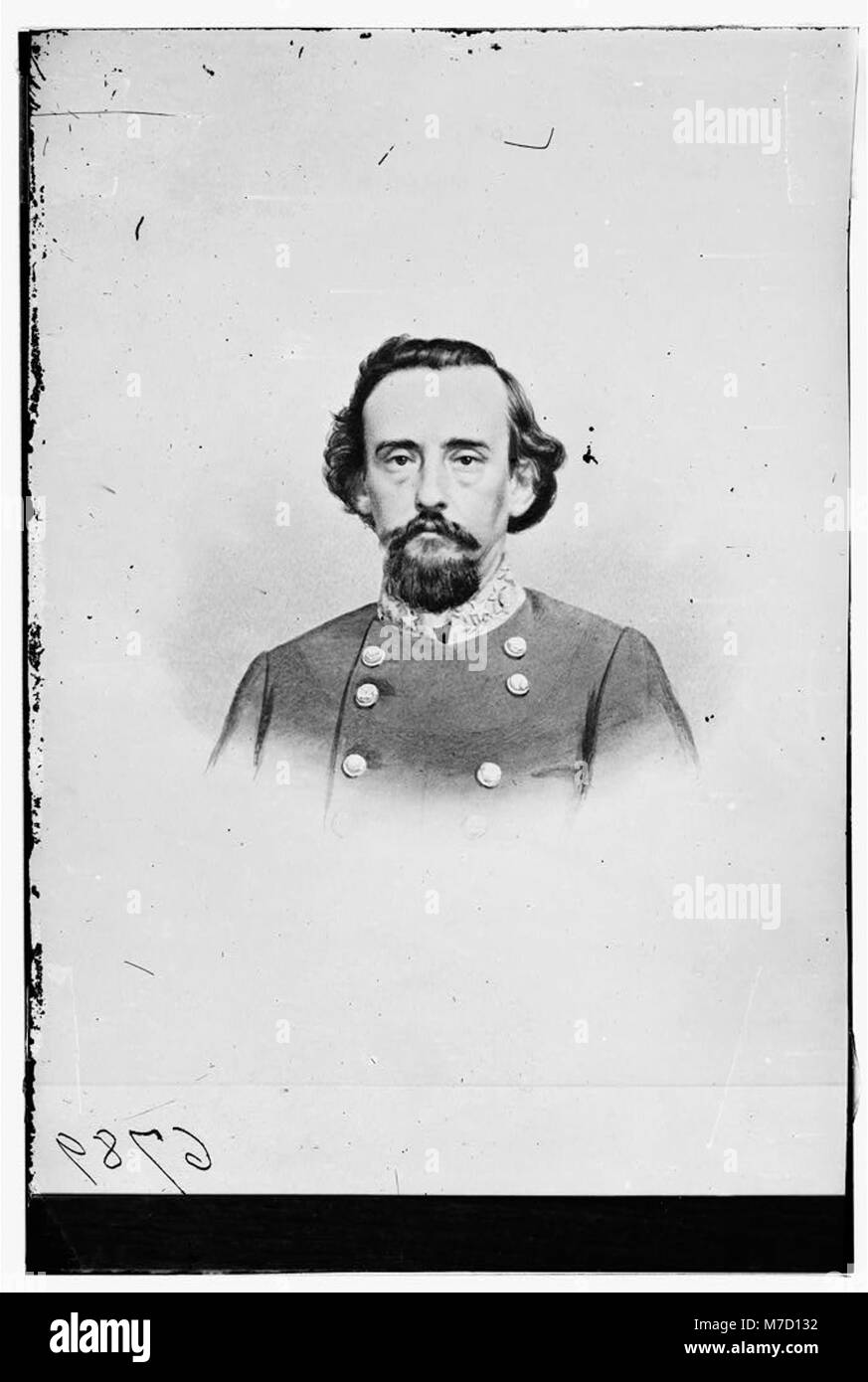 A portrait of General J.R. Chalmers, a Confederate Army officer during ...