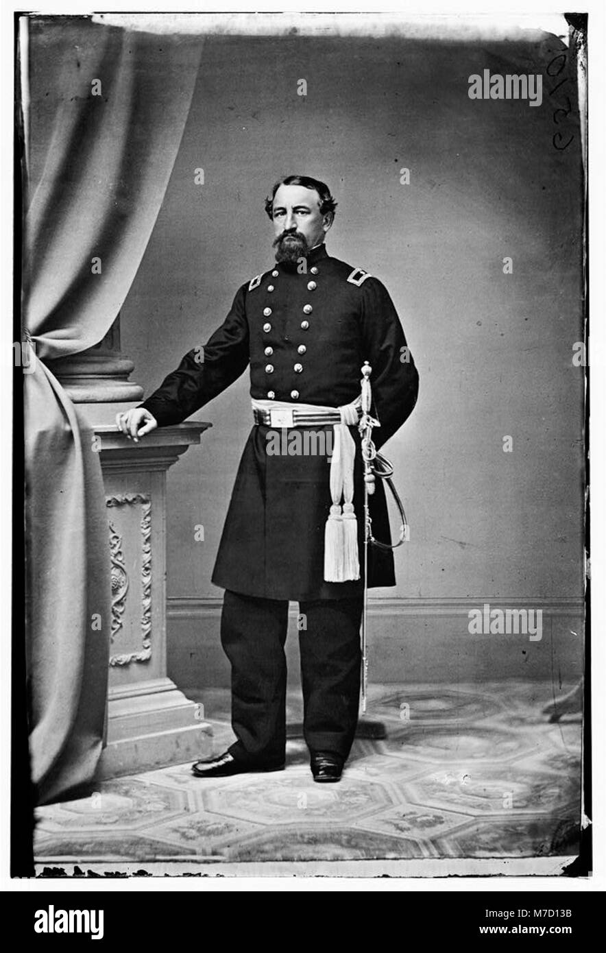 A portrait of General J. McNeil of the United States Army, captured in ...
