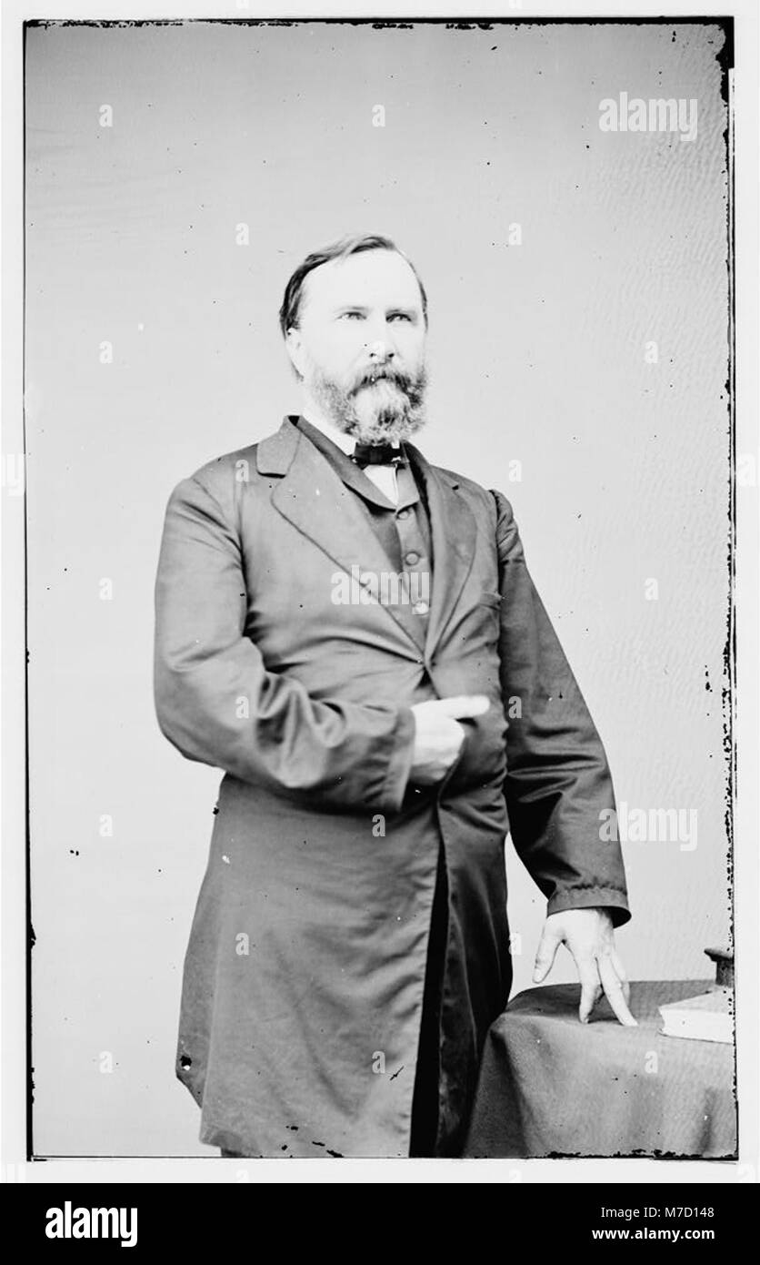 A portrait of General James Longstreet, a Confederate Army officer ...
