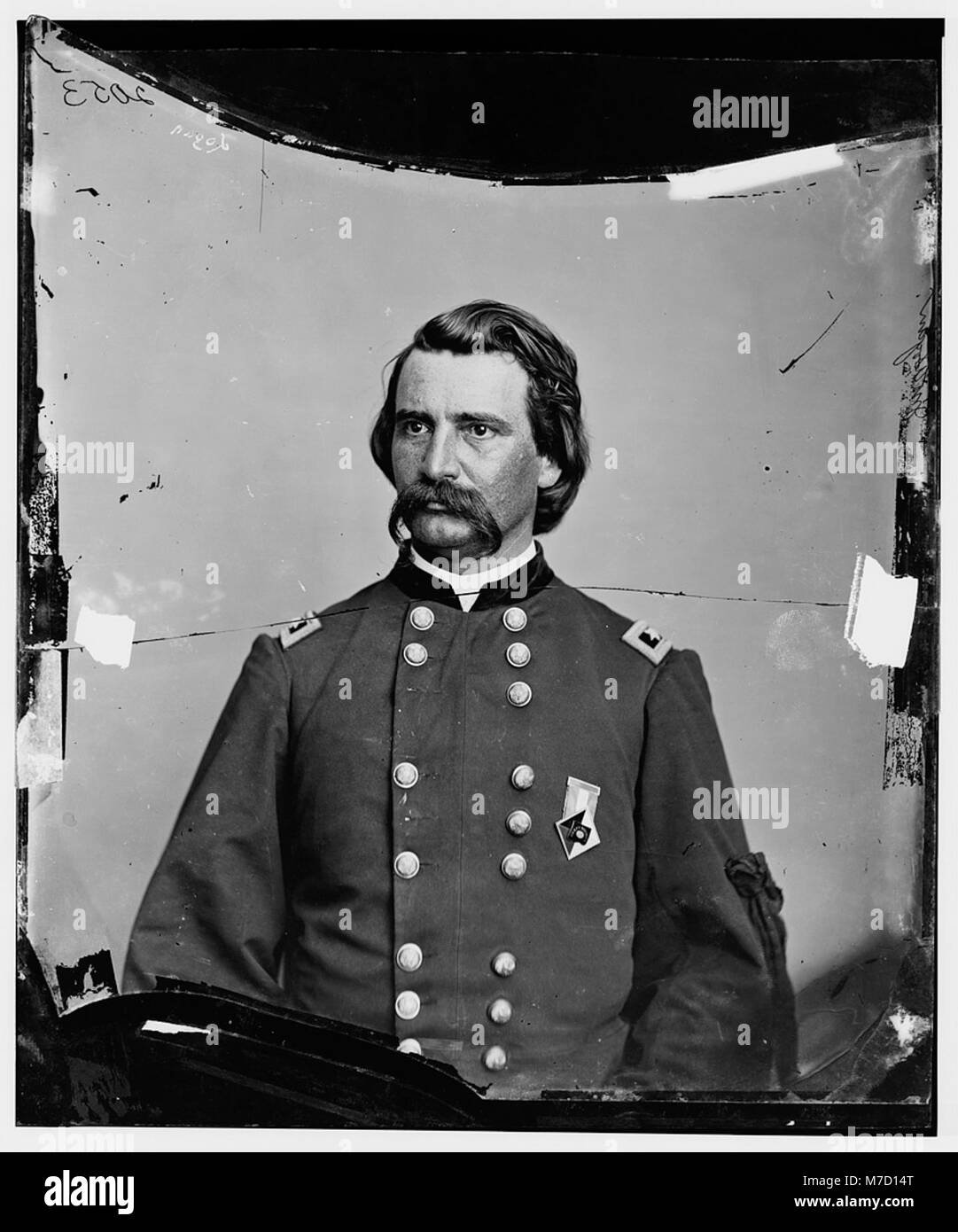 A portrait of General John A. Logan, a prominent Union leader during ...