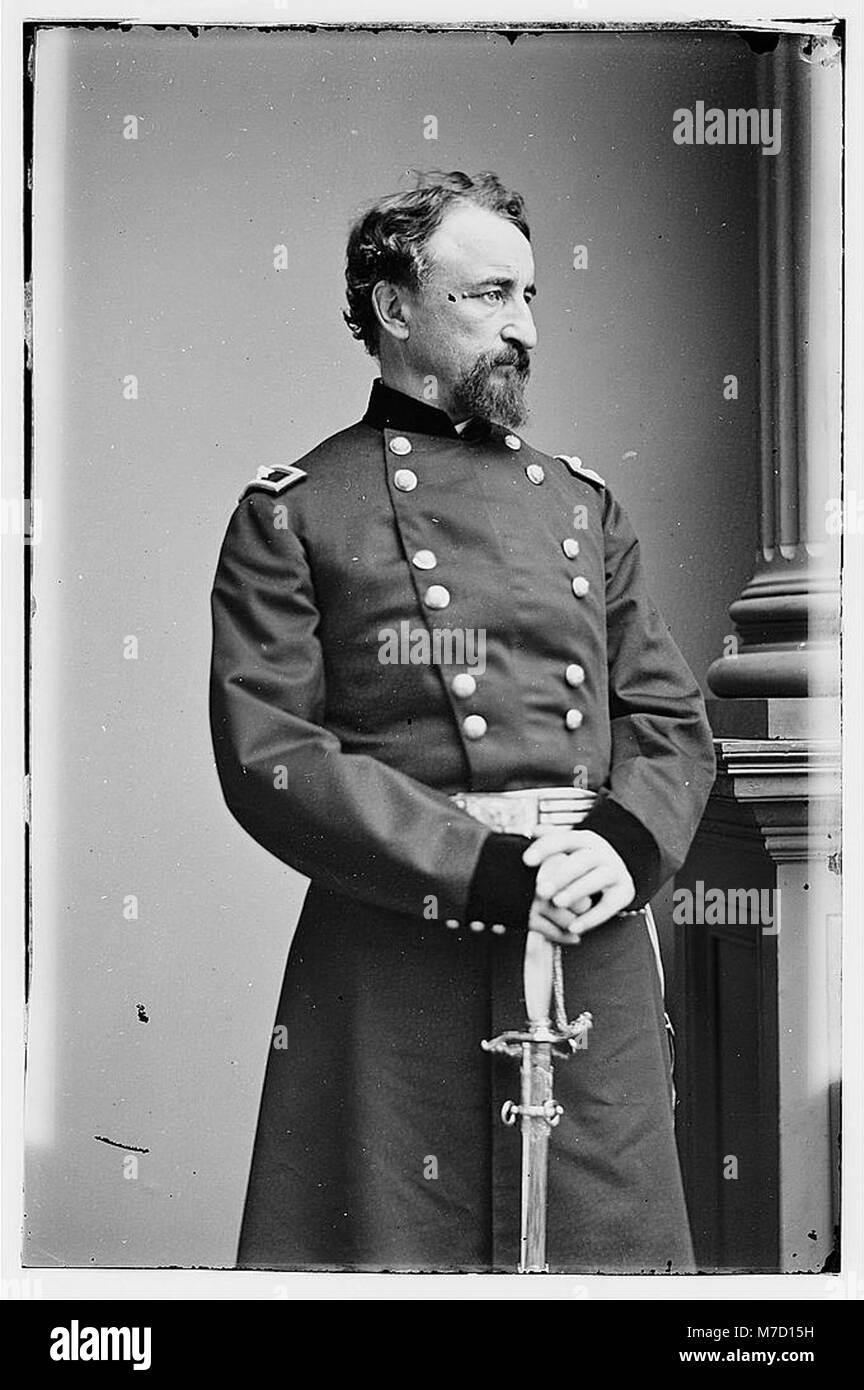 Portrait of General John McNeil from Missouri, capturing a significant ...