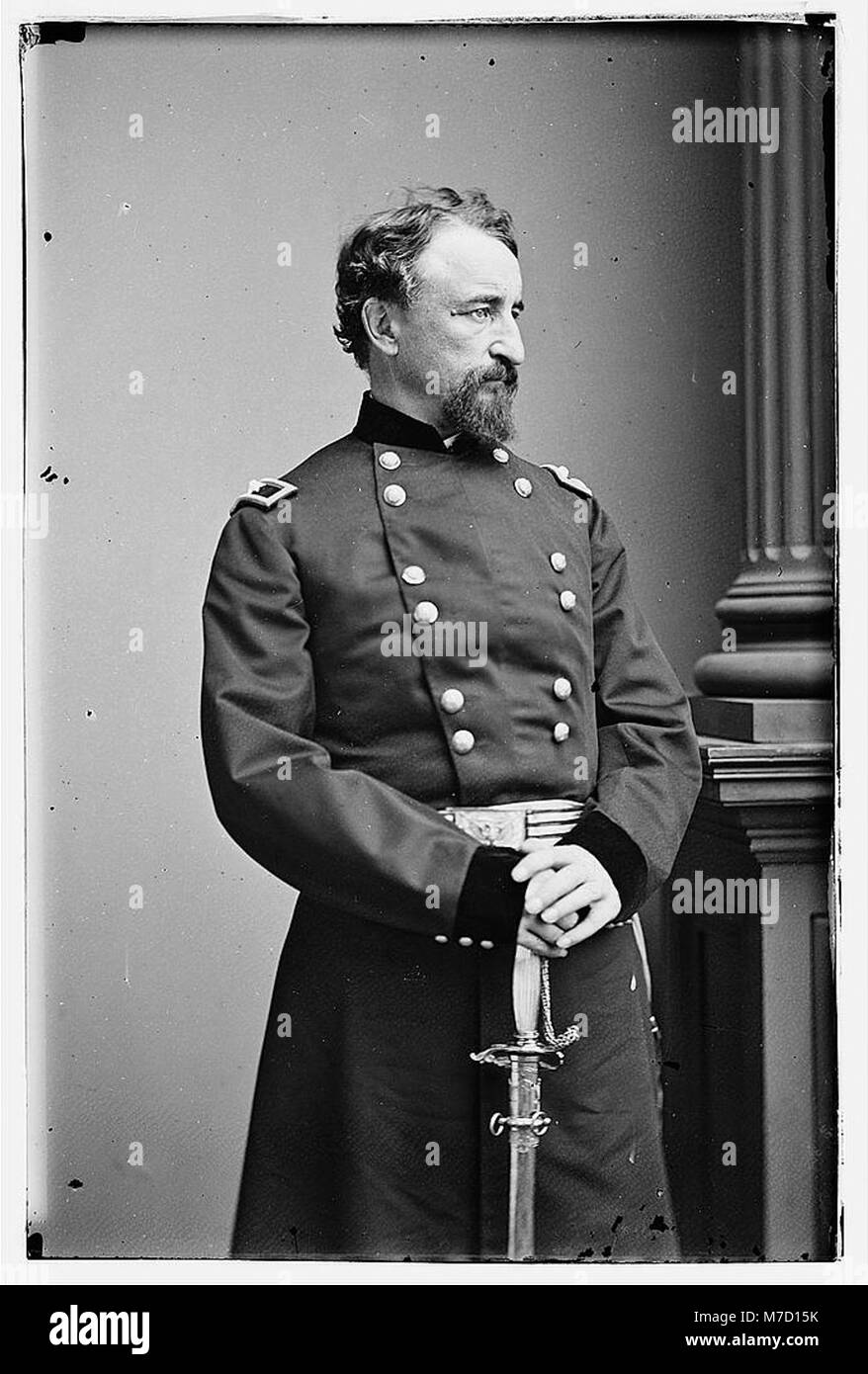 A portrait of General John McNeil, a figure in military history ...