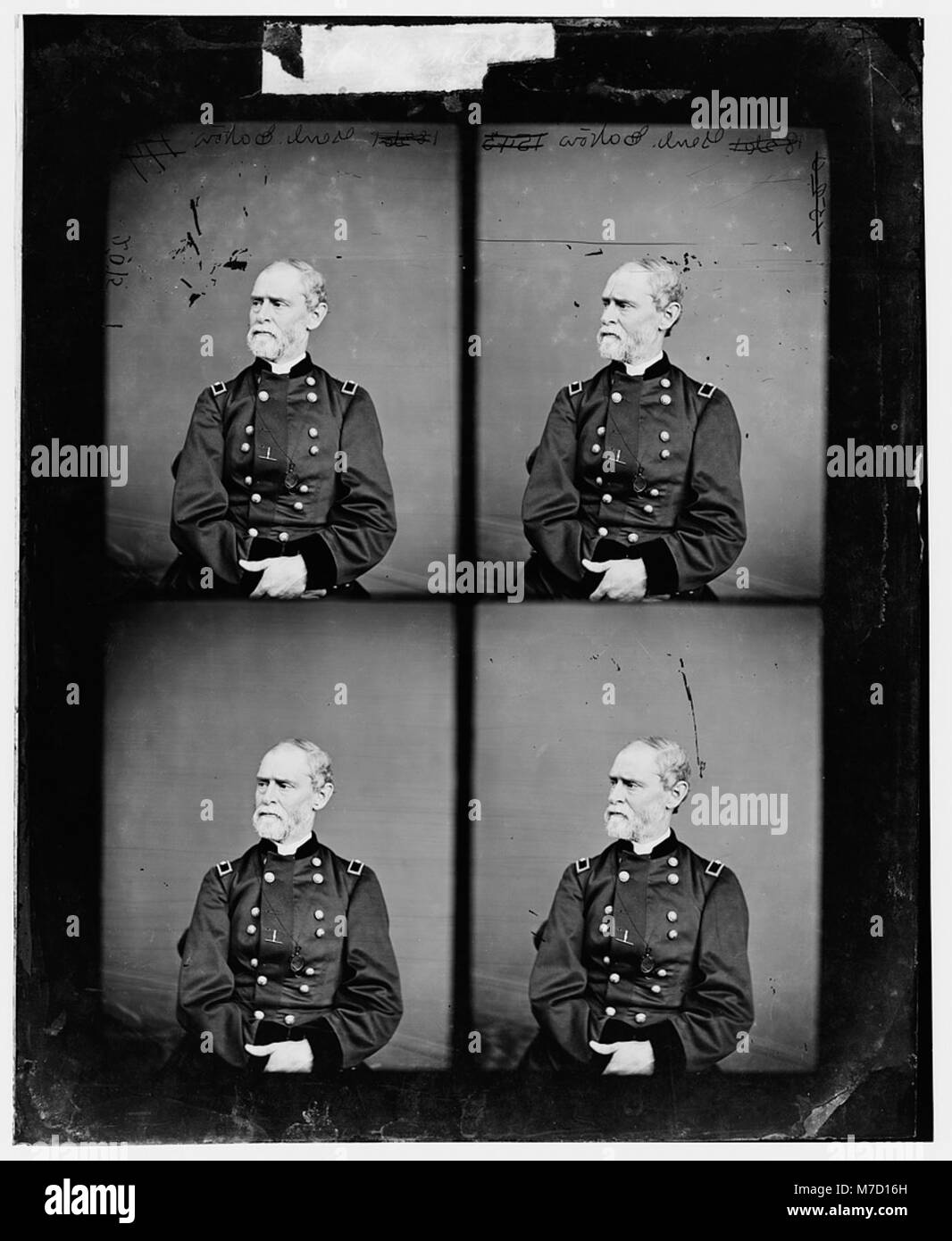 A portrait of General Joseph H. Eaton, a U.S. Army general, captured in ...