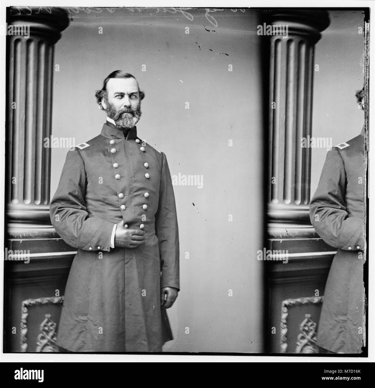 This image depicts General Ketchum, a notable figure in military ...