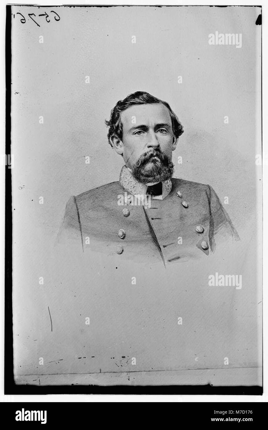 Portrait of General Lawrence S. Baker, a Confederate States Army ...