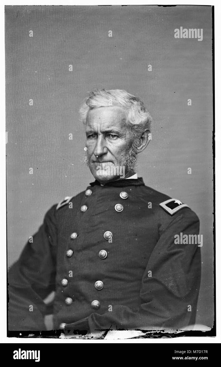 A portrait of General Lorenzo Thomas, a U.S. Army officer during the ...