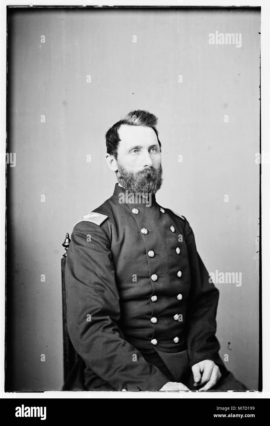 A portrait of General N.B. McLaughlen, Colonel of the 57th ...