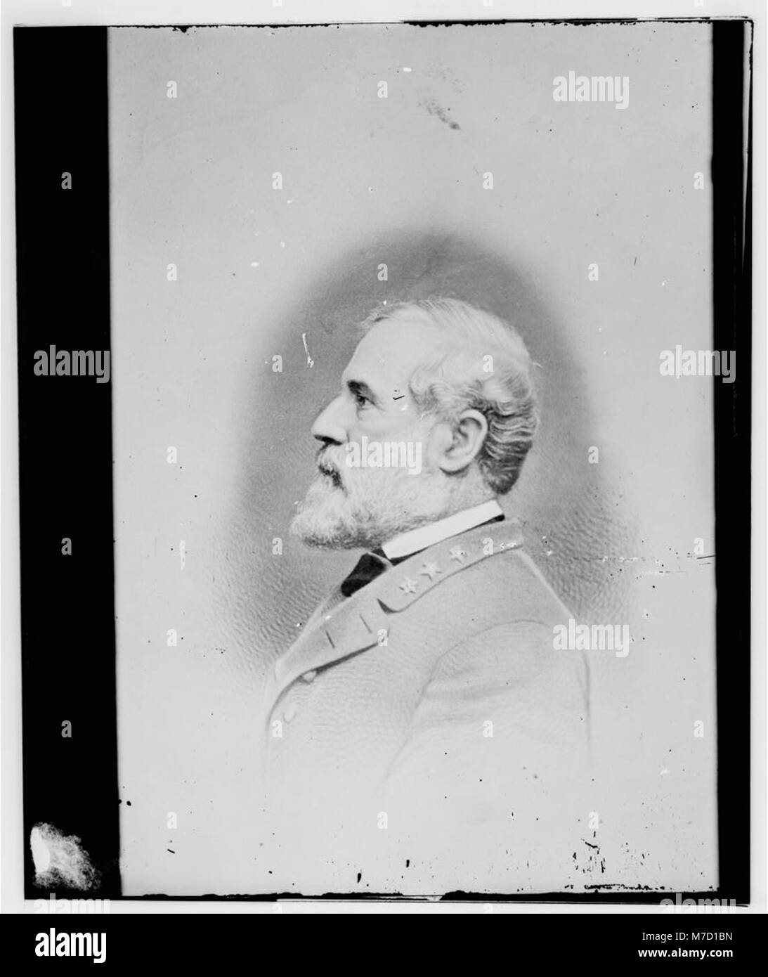 Portrait of General Robert E. Lee, a Confederate general during the ...