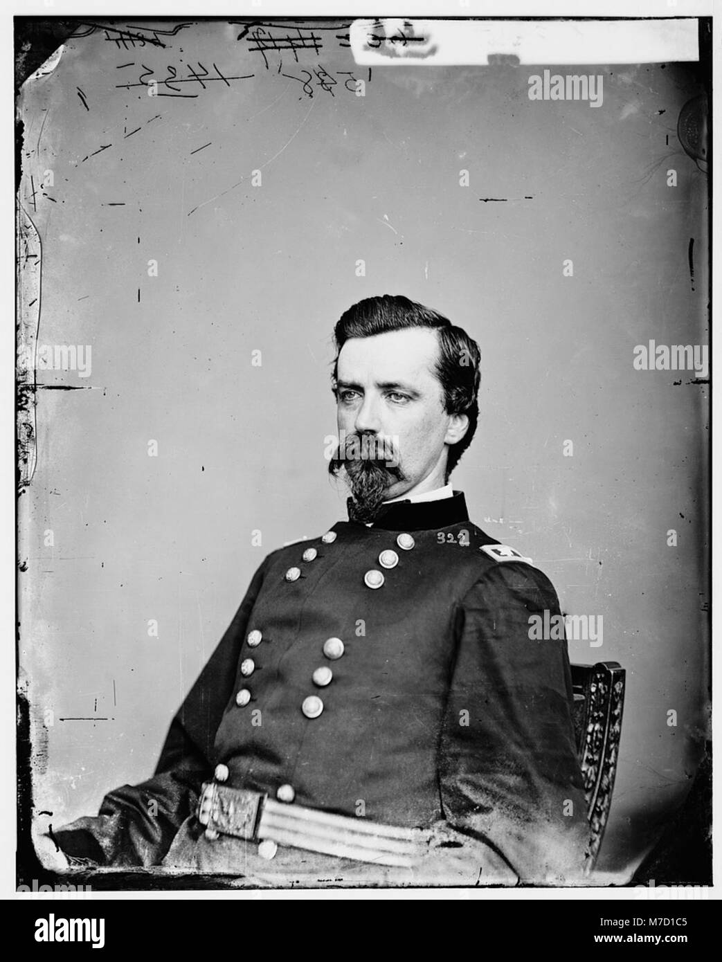 A portrait of General R.S. Foster, a prominent figure in U.S. military ...