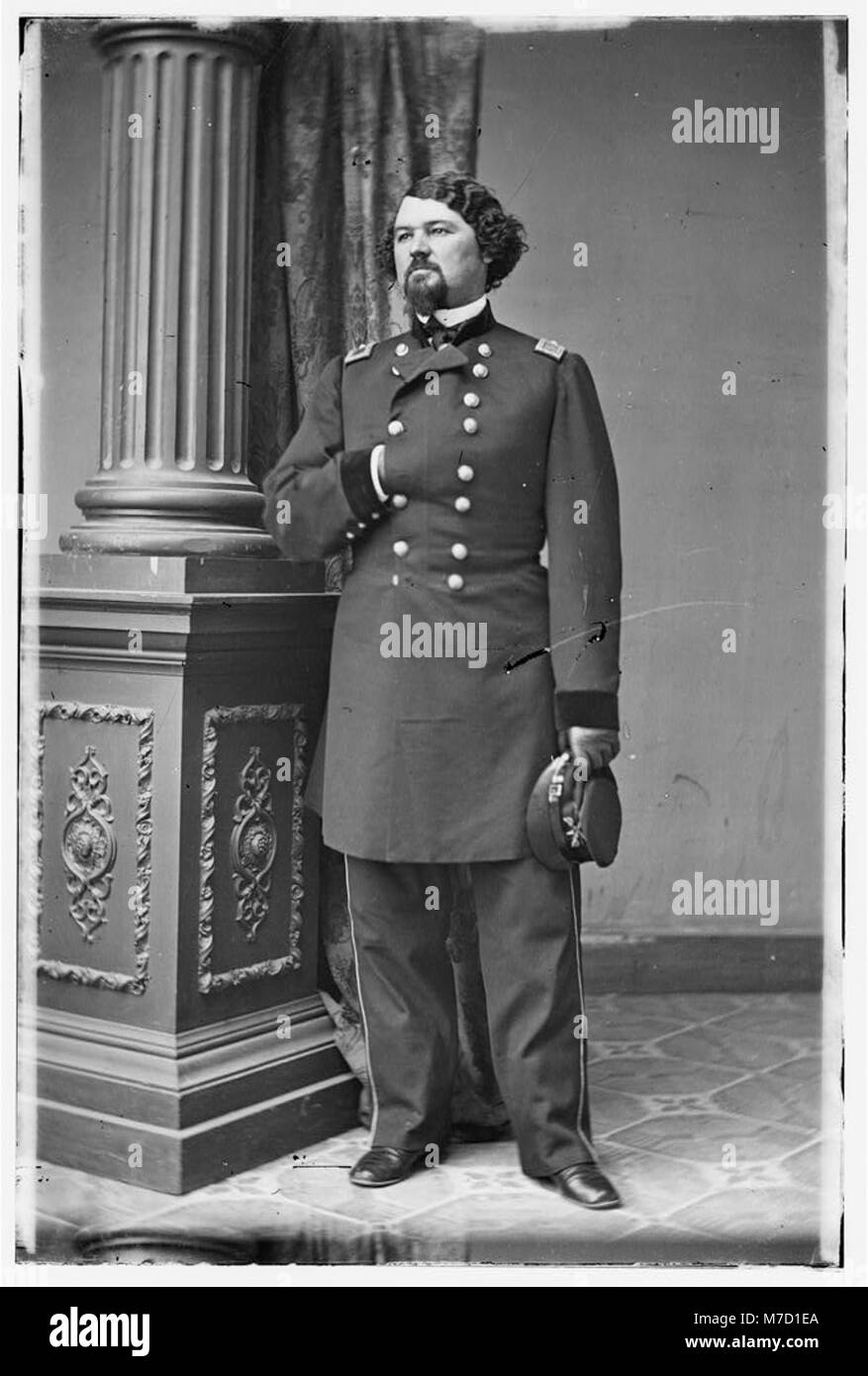 A portrait of General S.D. Sturgis, a prominent U.S. military figure ...