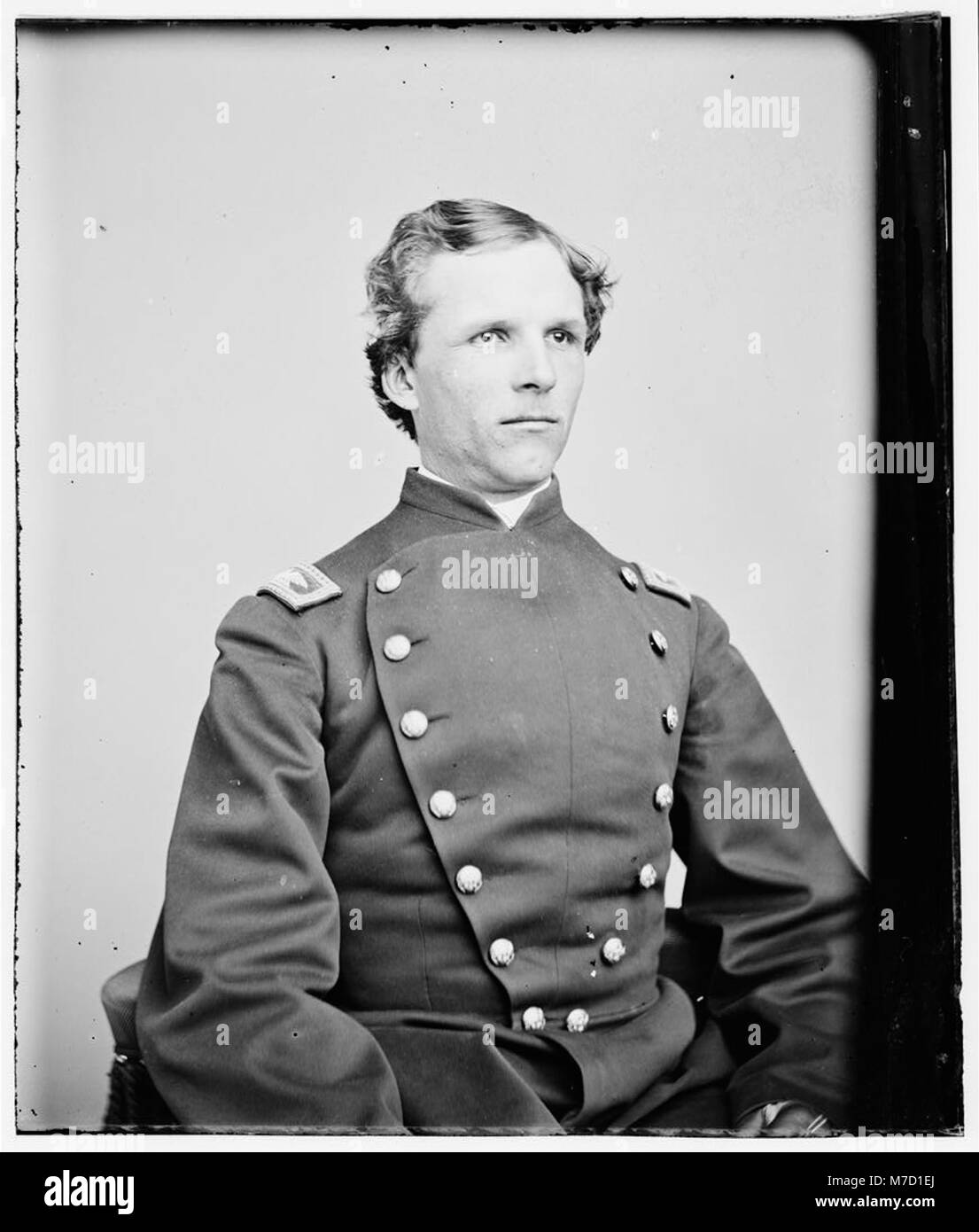 A portrait of General S. Chapman Armstrong, an influential African ...