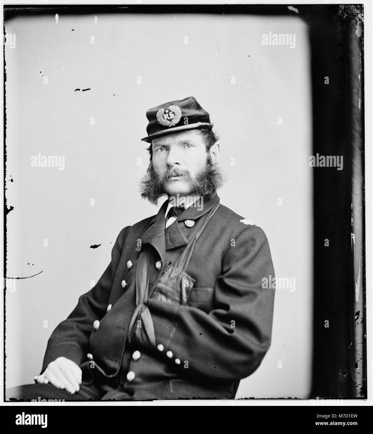 General Samuel S. Carroll, Colonel of the 18th Ohio Infantry, is shown ...
