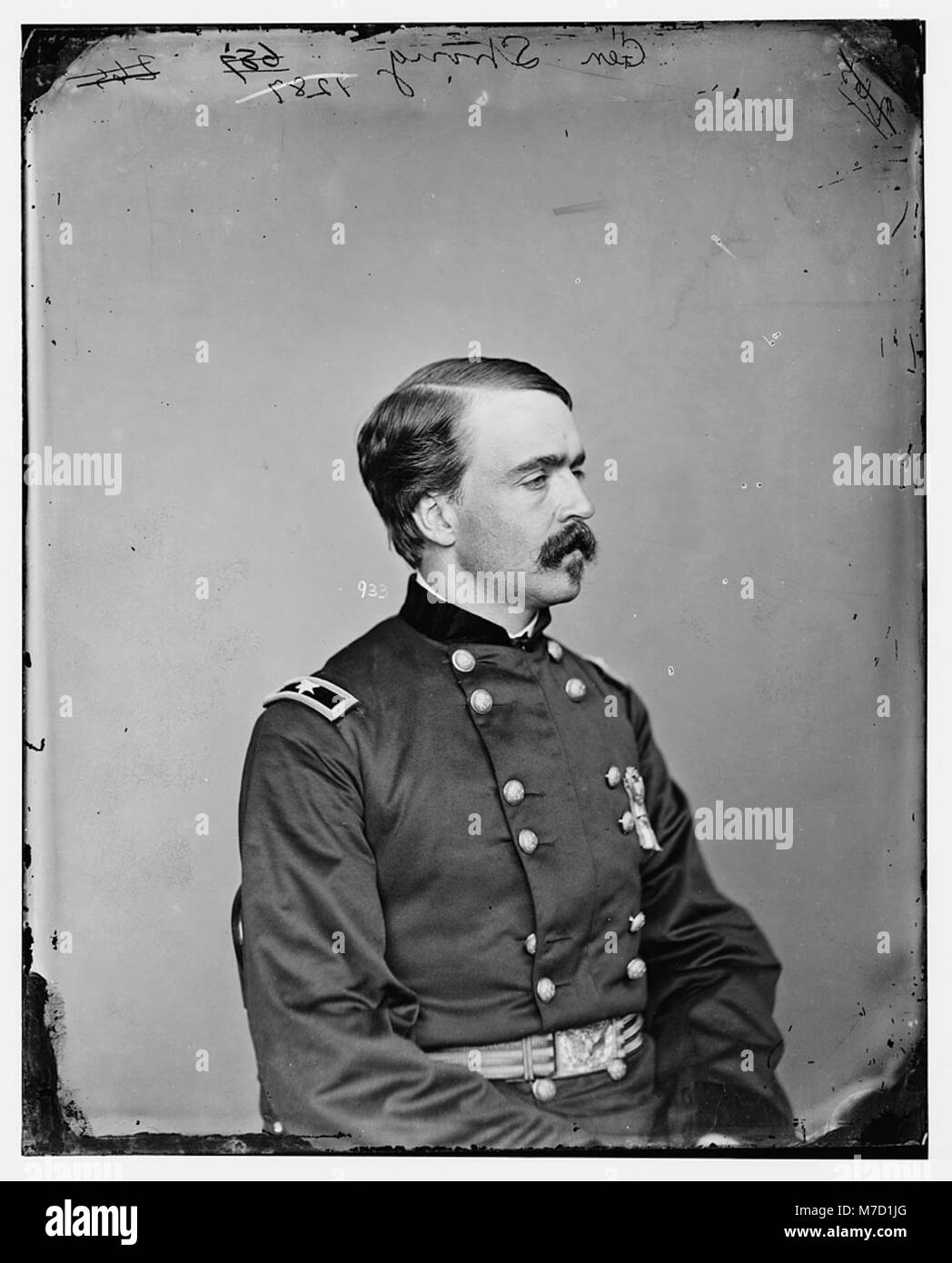 A portrait of General William E. Strong, a prominent figure in the U.S ...