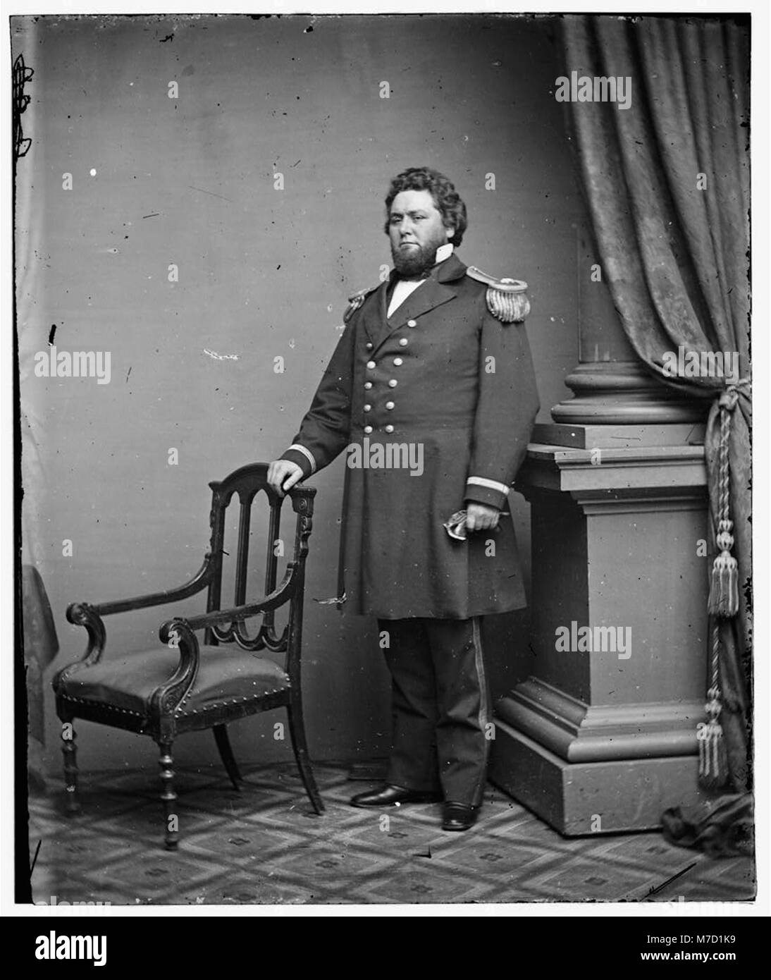 A portrait of General William Nelson, a notable figure in U.S. military ...