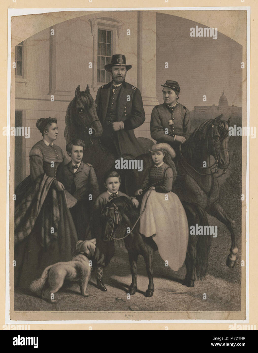 Ulysses s grant family hi-res stock photography and images - Alamy