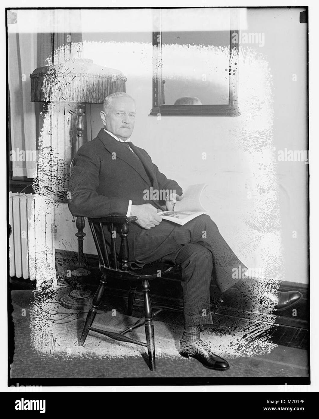 A formal portrait of General John J. Pershing, highlighting his role as ...