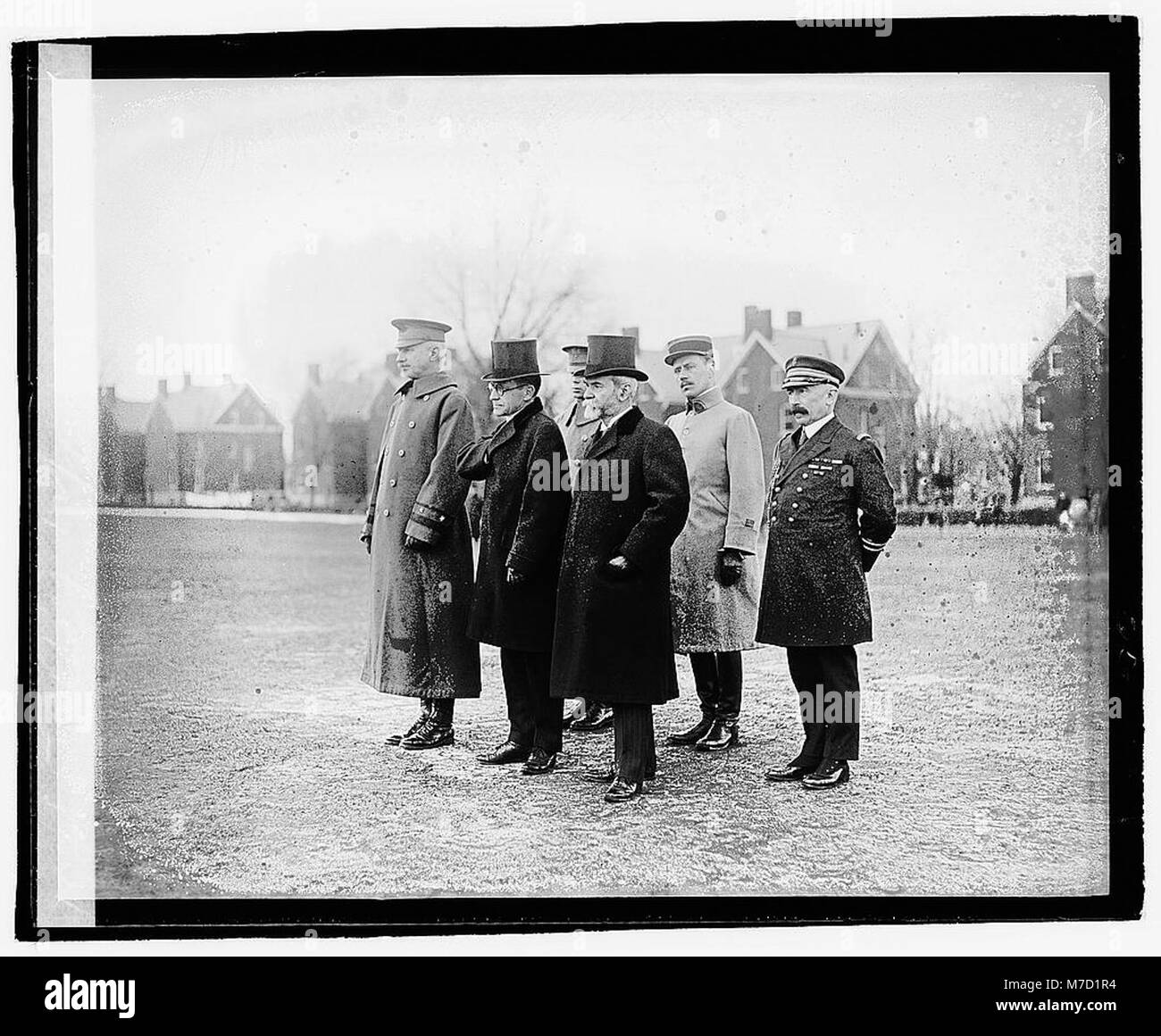 This photograph from December 6, 1920, shows General March, Secretary ...