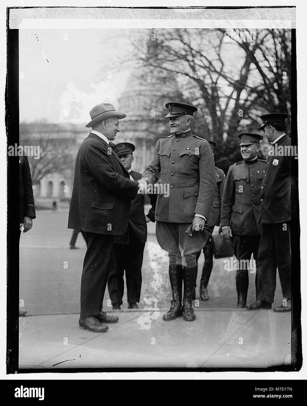 General John J. Pershing, renowned U.S. Army leader during World War I ...