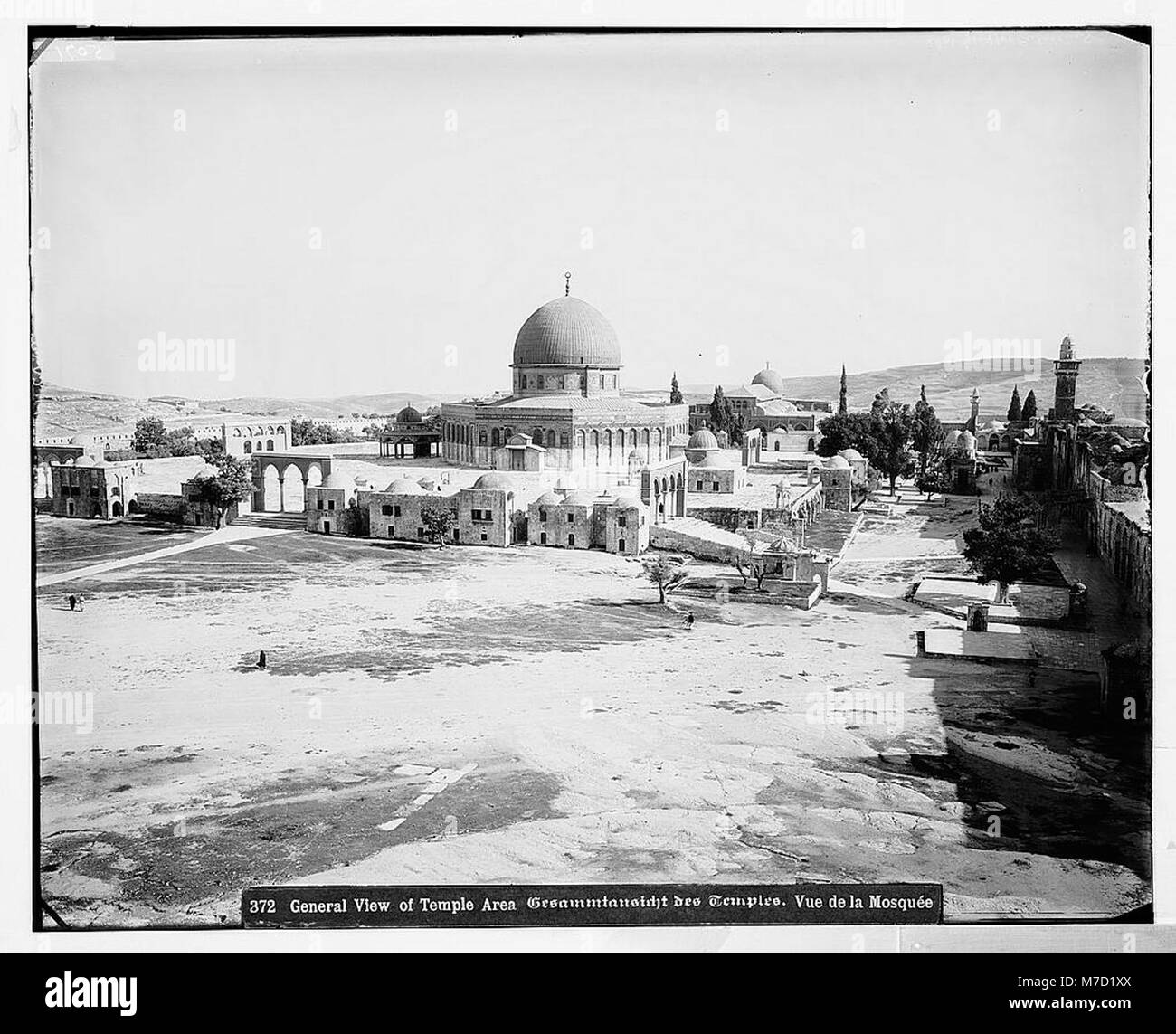 A general view of the Temple area, showcasing the architectural layout ...