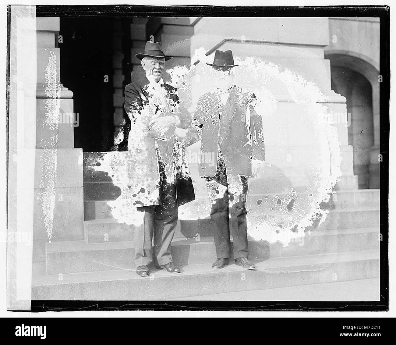 A portrait of Generals Isaac Sherwood and Charles Manley Stedman, two ...