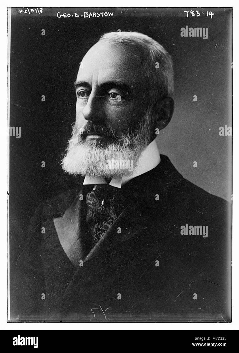 George E. Barstow was a prominent figure in the early 20th century ...