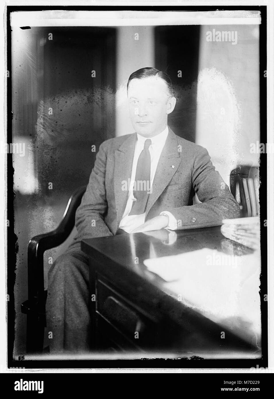 A portrait of Geo. Edwin Ijams, a historical figure known for his ...
