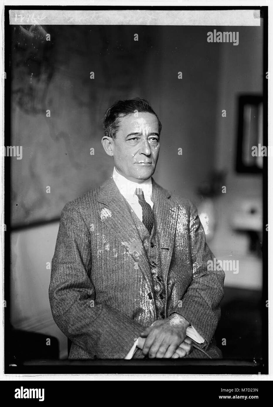 A portrait of Geo. K. Favrot from Louisiana. The photograph likely ...