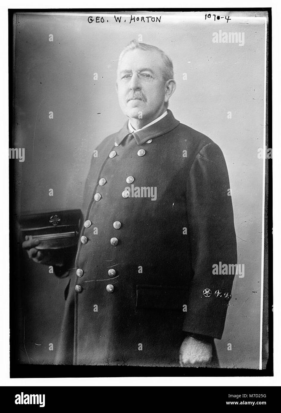 Geo. W. Horton, a notable individual captured in a photographic ...