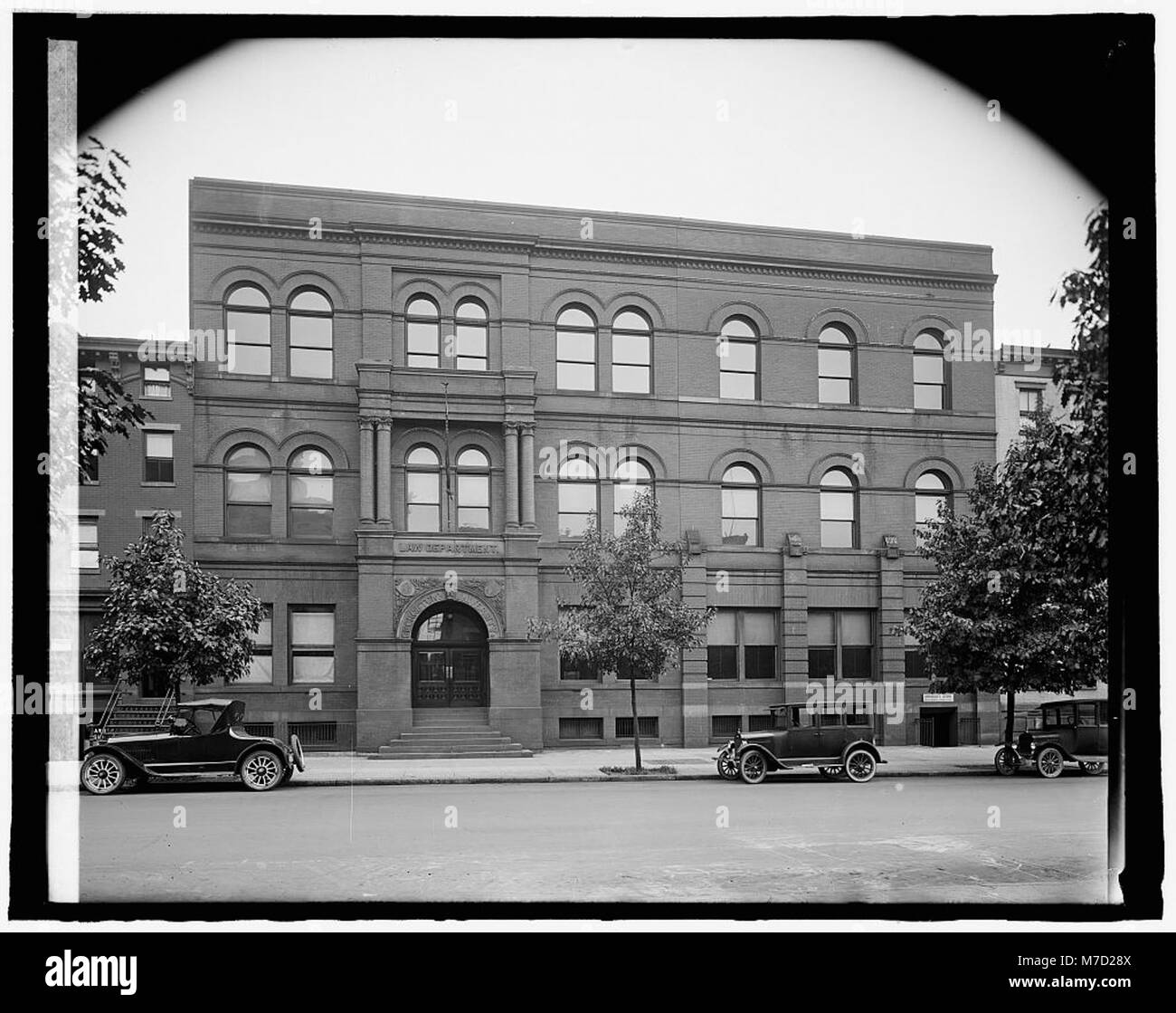 A photograph of Georgetown Law School, a prominent institution in ...