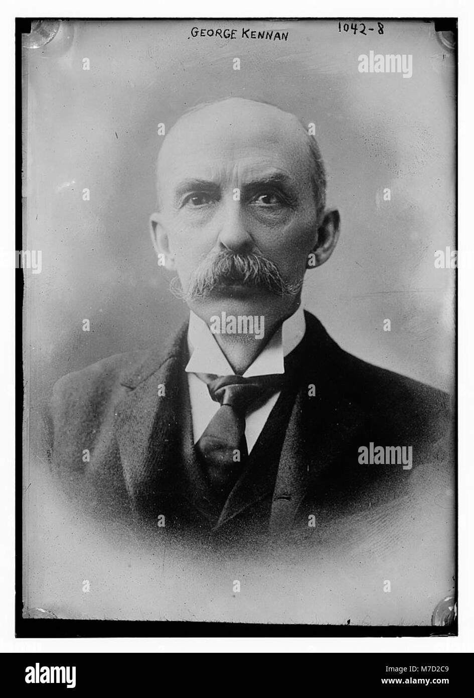 This is a portrait of George Kennan, an influential American diplomat ...