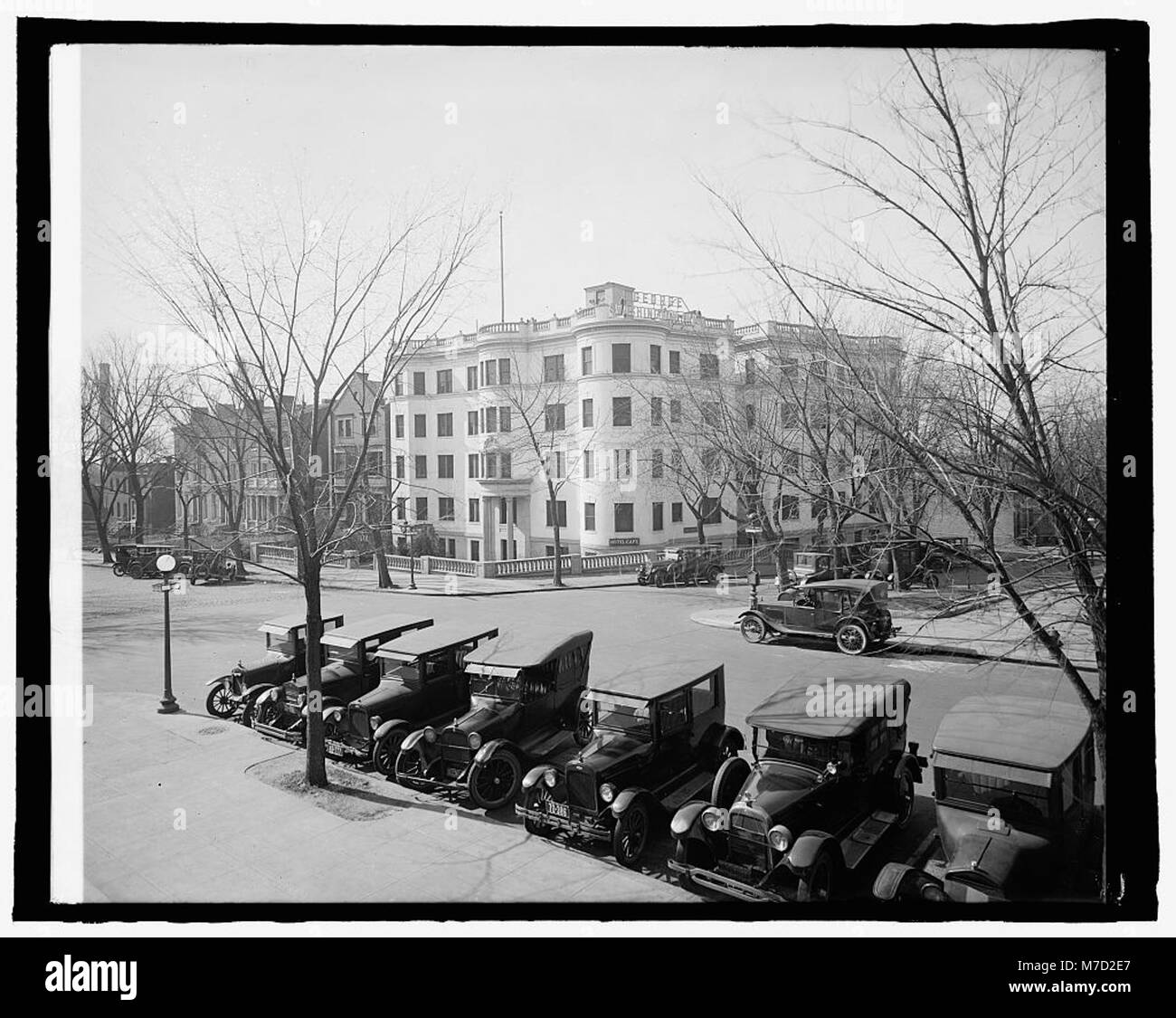 A photograph of the George Washington Inn, located on C Street in ...