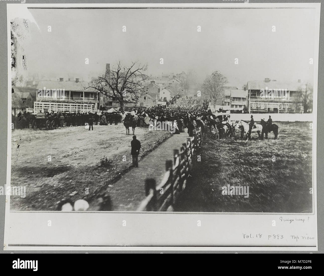 Gettysburg address crowd hi-res stock photography and images - Alamy
