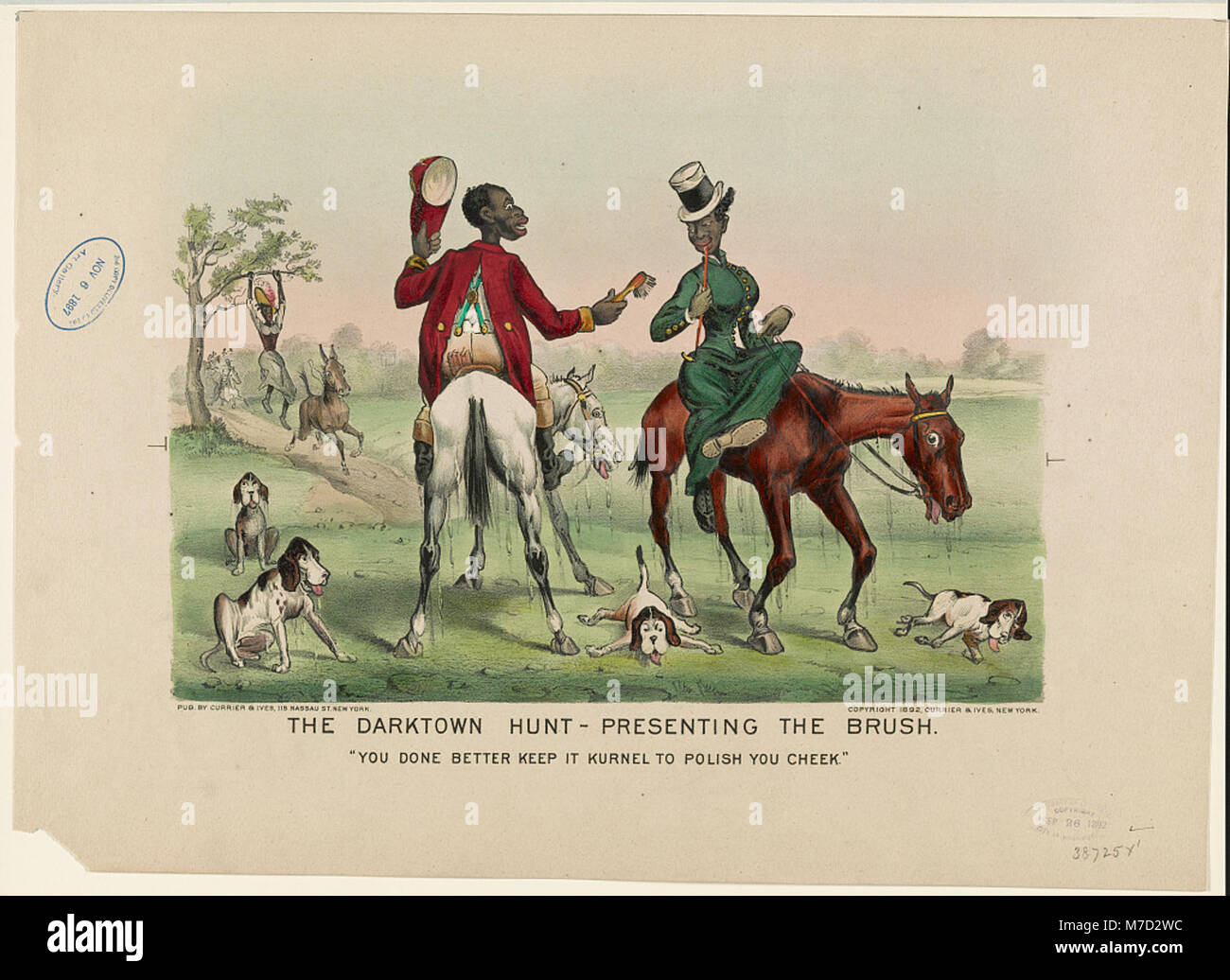 A historical portrayal of African American life, referencing a moment ...