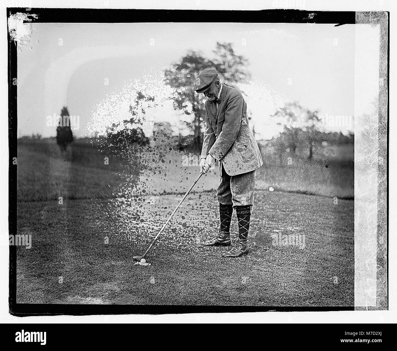 The image shows the Gillette Golf course at the Chevy Chase Club, known ...