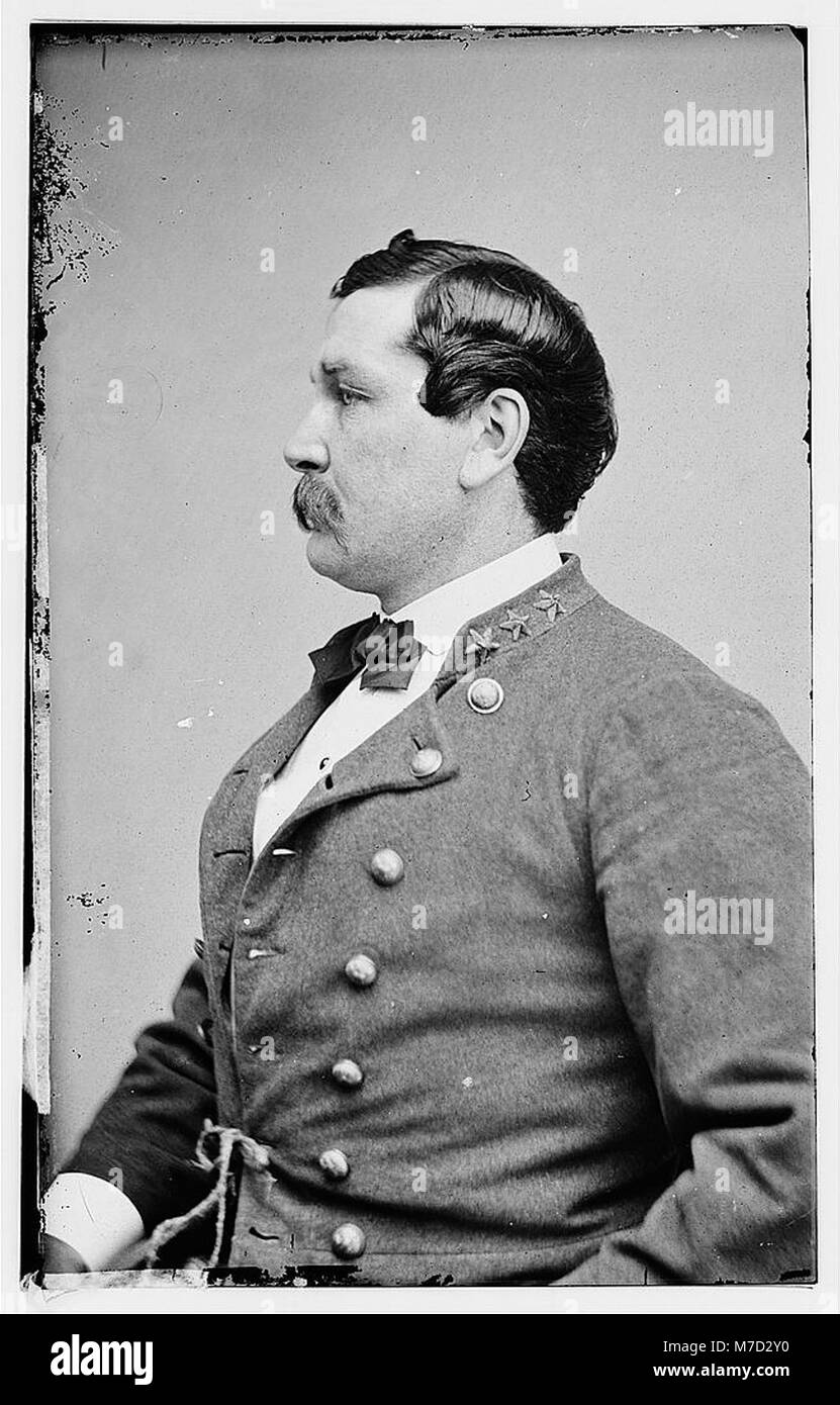 This portrait shows Gilmer, a figure associated with the Confederate ...