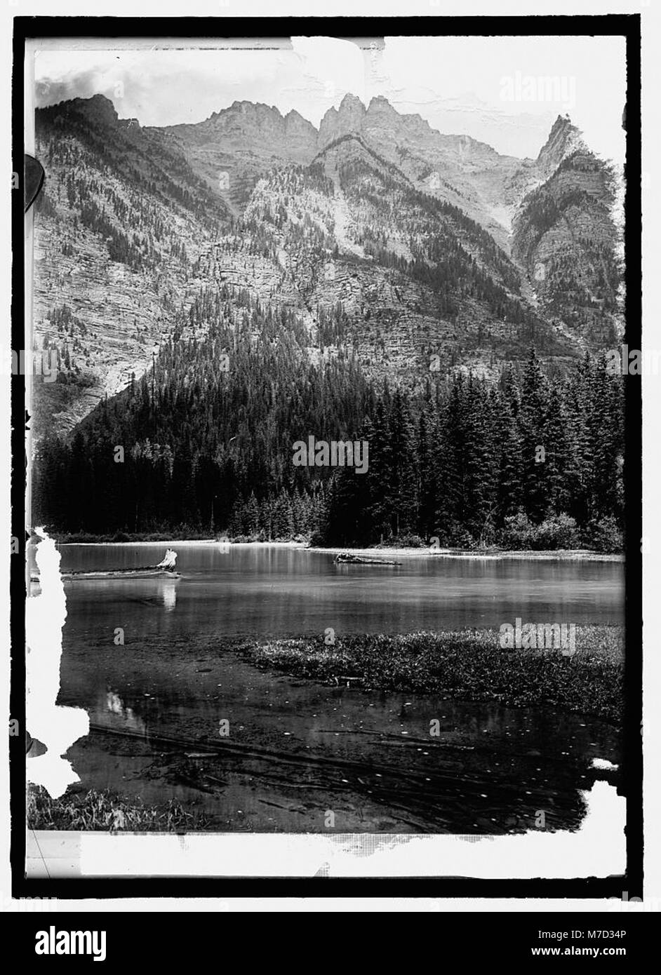 Dramatic landscape lake in Black and White Stock Photos & Images - Alamy