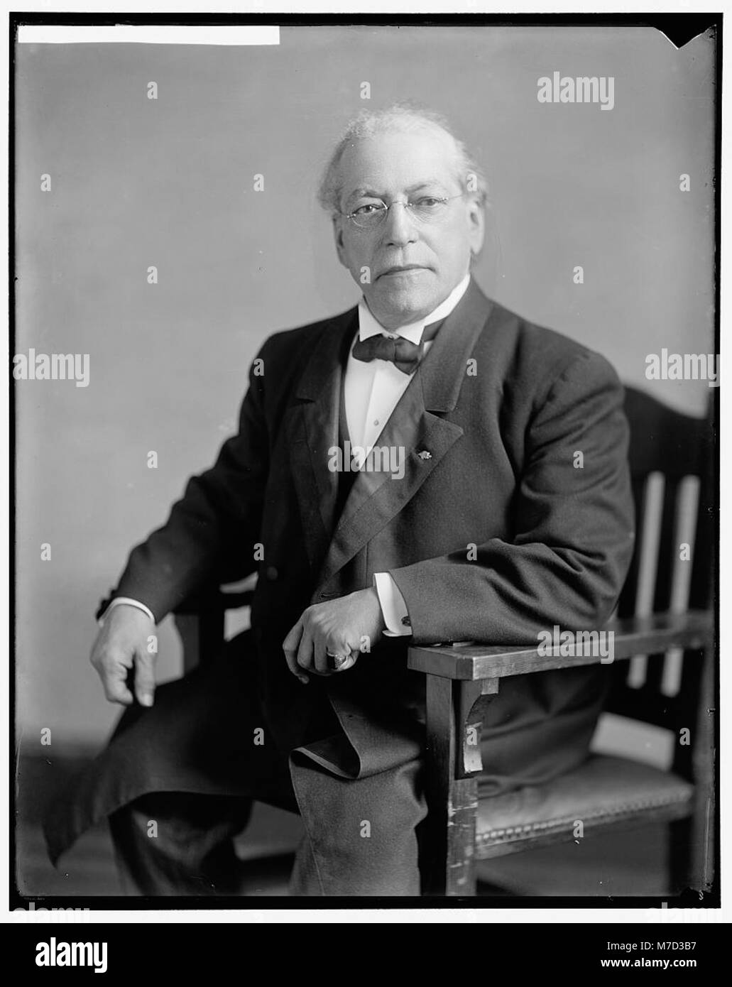 A portrait of Samuel Gompers, a key figure in the American labor ...