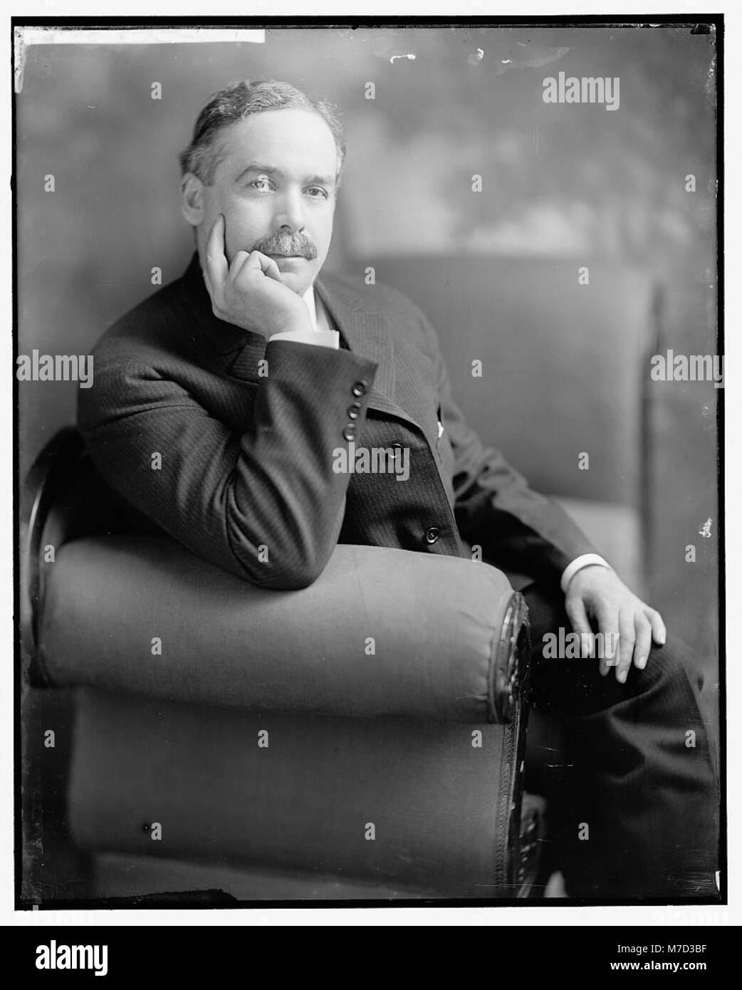 A portrait of James W. Good, an honorable figure known for his service ...