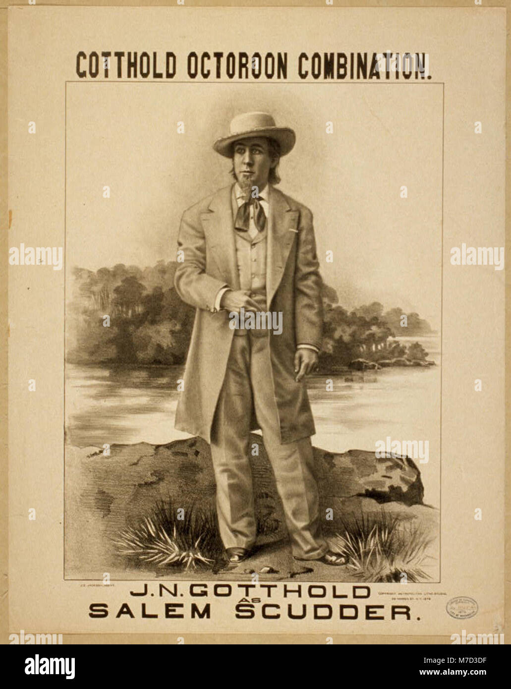 The Gotthold Octoroon Combination is a historical work, likely ...